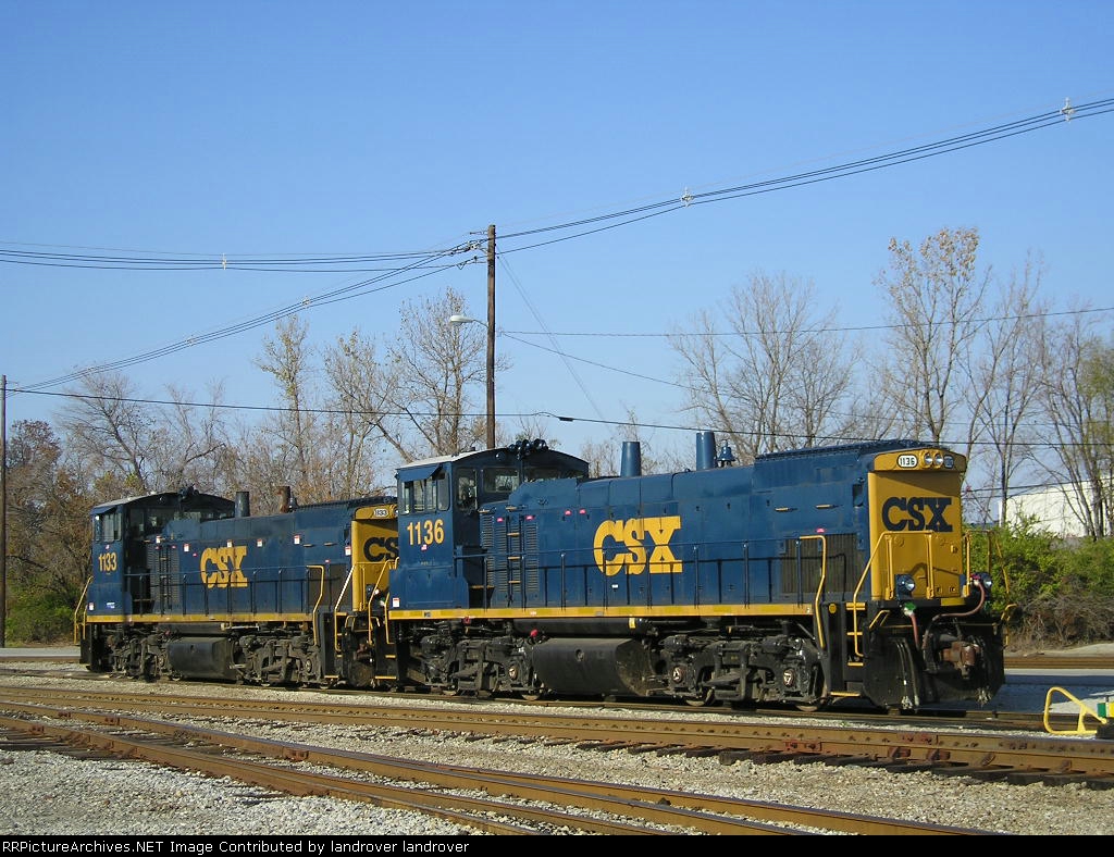 CSXT 1136 At Strawberry Yard